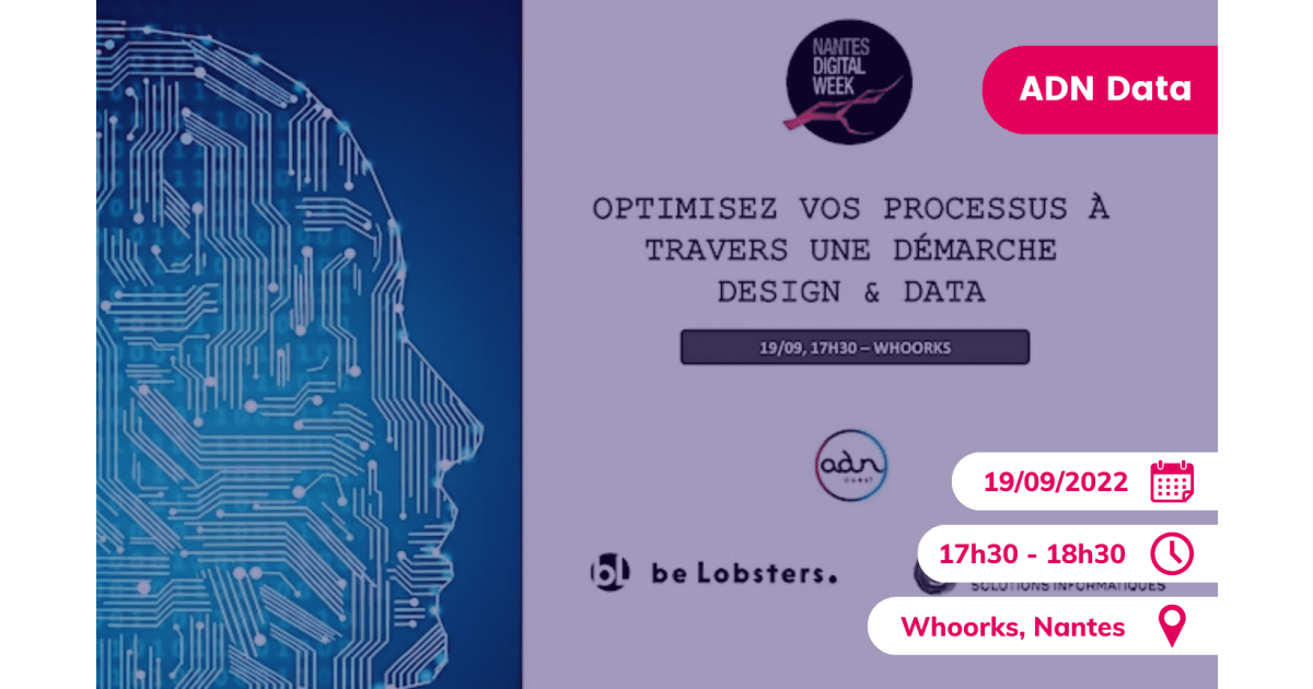 Optimiser vos processus à travers une démarche design & data | ADN Ouest